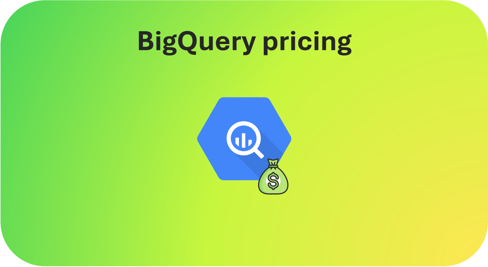 GCP BigQuery pricing guide and cost optimization tips