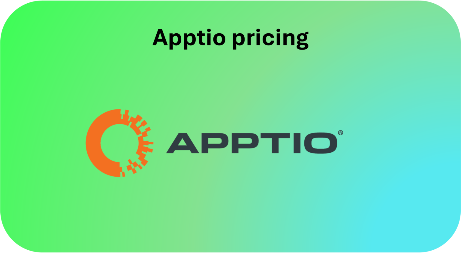 Apptio Cloudability Pricing in 2025 and Alternatives