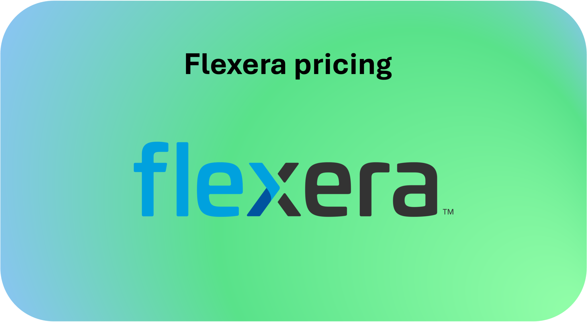 Flexera Pricing in 2025 and alternatives